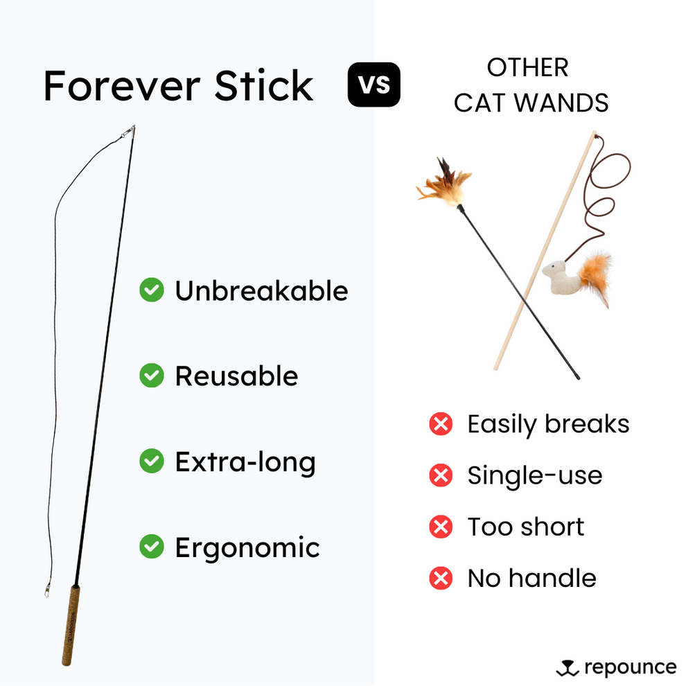 Forever Stick™ - The Unbreakable Cat Wand – repounce